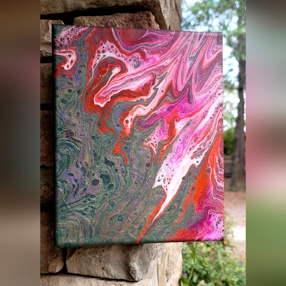 Art | 8x1 Original Acryic Painting | Poshmark